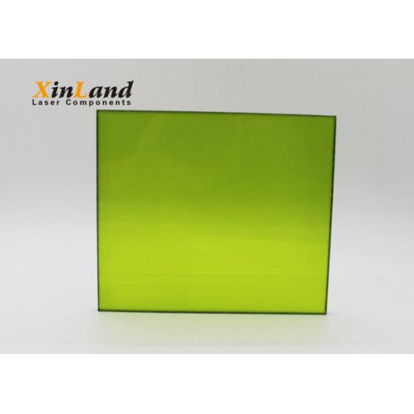 Quality Laser Protection Window Designed for 800 to 1100 Nanometer Wavelengths with High Optical Density and Large Dimension Safety Sheet for sale