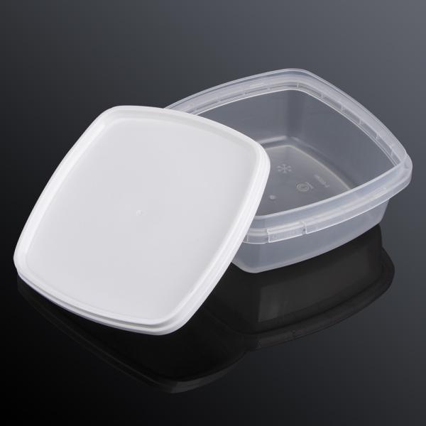 Quality Food Preservation Microwavable Plastic Crisper 13*13*5cm for sale