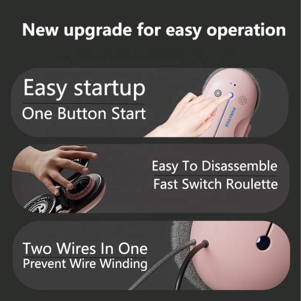 Quality Fast 90s Cleaning Speed Electric Window Cleaner Robot with Automatic Glass for sale