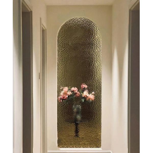 Quality Hallway Living Room Partition Glass Decoration Glass Divider For Living Room for sale