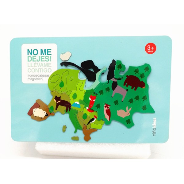 Quality Magnetic Fridge Sticker ROHS Paper Fridge Puzzle Magnet For Kids Learning & Playing for sale