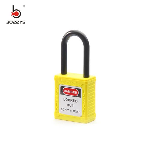 Quality CE Certification Nylon Shackle Industrial Safety Padlocks for sale