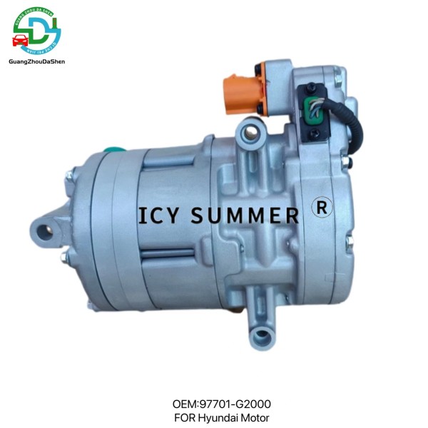 Quality Hyundai Electric Car AC Compressor 97701-G2000 EV Compressor Assembly for sale