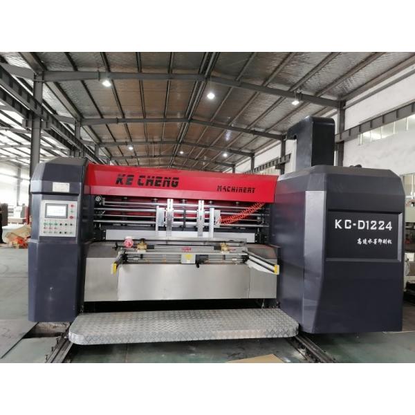 Quality Slotting Die Cutting 800*1900mm Top Printing Printer Gluer Inline for sale