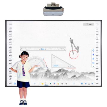 Quality 120in Interactive Projector Board Windows Android Linux OS Nano Ceramic for for sale