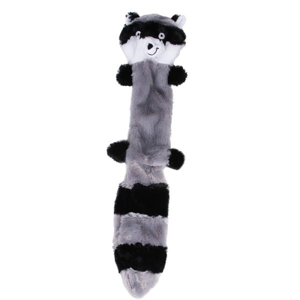 Quality Manufacturer no stuffing squeaky fox squirrel raccoon bea for sale