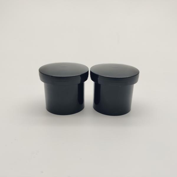 Quality OEM Leakproof 24/410 Black Plastic Flip Top Cap With Screw Lock for sale