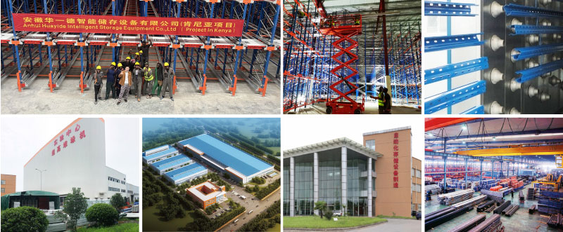 Push Back Pallet Rack High Density Warehouse Storag Rack