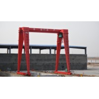 Quality Port Cargo Yard Single Beam 20 Ton Gantry Crane With Overload Protection for sale