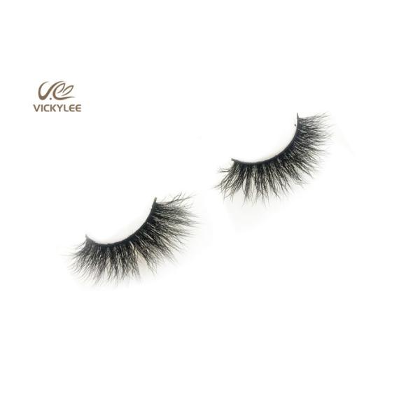 Quality Black Synthetic Fabric 0.05mm Dramatic False Lashes for sale