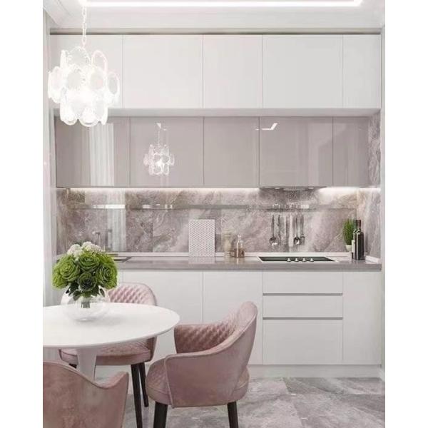 Quality Waterproof Fireproof Cabinet Kitchen with Modern Design Style and Customized for sale