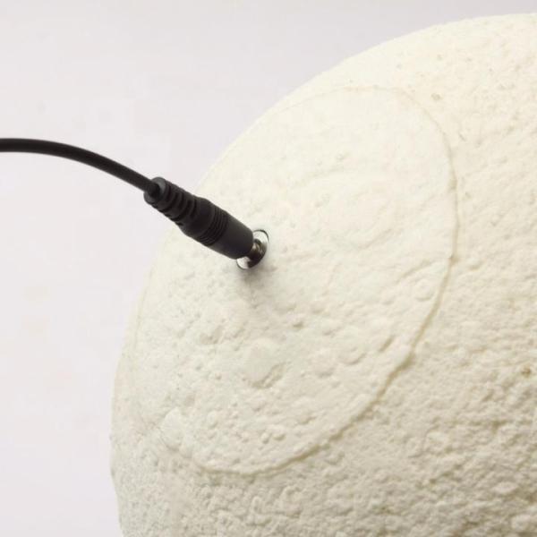 Quality Dimmable Touch Control Remote PLA 3D Printing Moon Lamp with 10000 Hours for sale