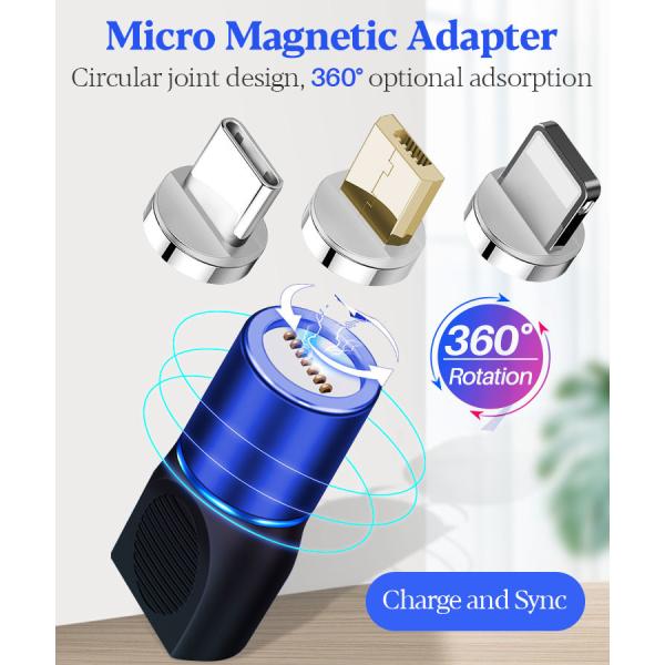 Quality Explosion Proof Fast Charging USB C Cable 45g Magnetic OTG Adapter for sale