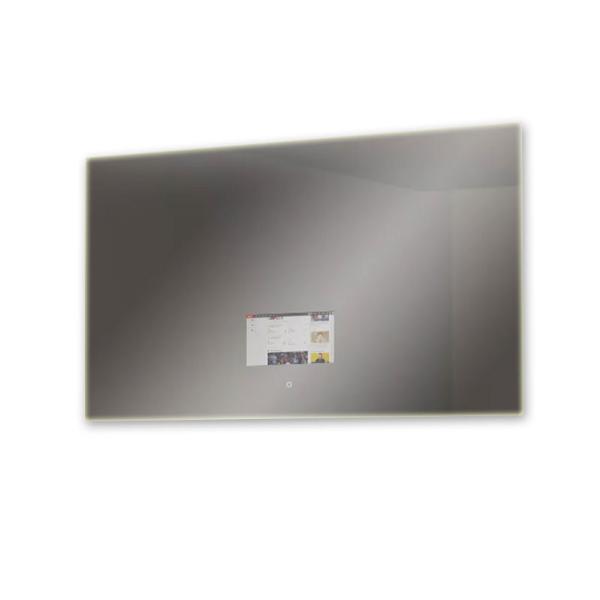 Quality 27 Inch LCD Touch Screen Mirror , Decorative Luxury Illuminated Bathroom Mirrors for sale