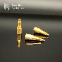 Quality Metal Osstem Implant Scan Body Golden 5mm Hiossen Scan Body for sale