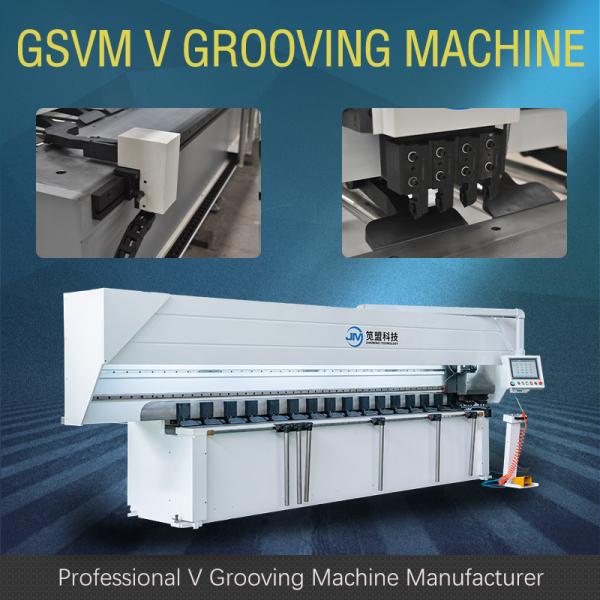 Quality Door Frame Vertical V Cutting Machine V Grooving Machine For Sheet Metal for sale