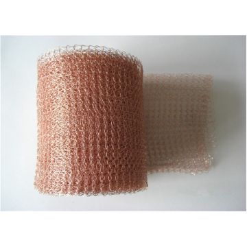 Quality Tin Coated Knitted Wire Mesh 40mm 30m/roll Vapour Liquid Filtering For Shielding for sale