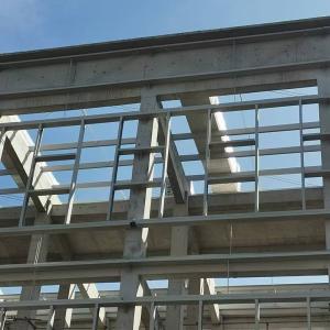 Quality Large Span Prefabricated Steel Structure Building Q355 Q235 Steel Frame for sale