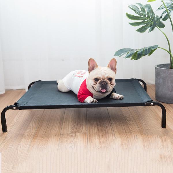 Quality 7in Waterproof Elevated Dog Cot Bed 600D Folding Travel Dog Bed for sale