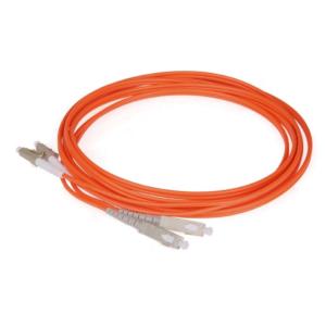 Quality Multimode Duplex Fiber Optic Patch Cord OM1 OM2 SC APC To SC APC for sale