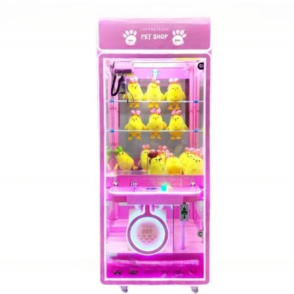 Quality Adjustable Claw Game Machine 1 Person Safety For Indoor Mall for sale