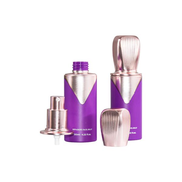 Quality Luxury cosmetics packaging for lotion 120ml PETG bottle for sale