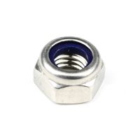Quality 316 Stainless Steel M8 Self Locking Hex Nylock Insert Nuts for Automotive for sale