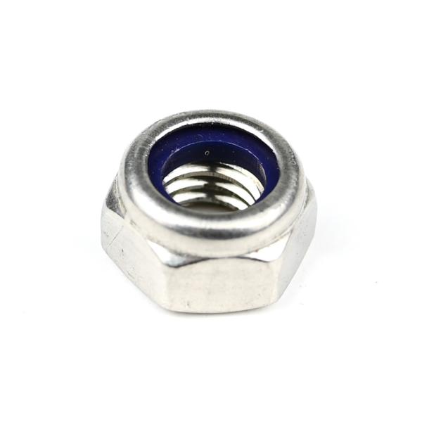 Quality 316 Stainless Steel M8 Self Locking Hex Nylock Insert Nuts for Automotive Industry for sale