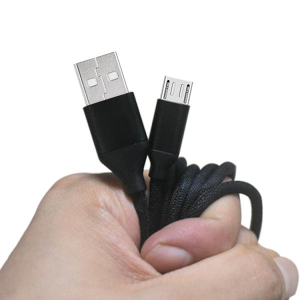Quality OEM Nylon Braided 6ft Micro USB Charging Cable For Android Phone for sale