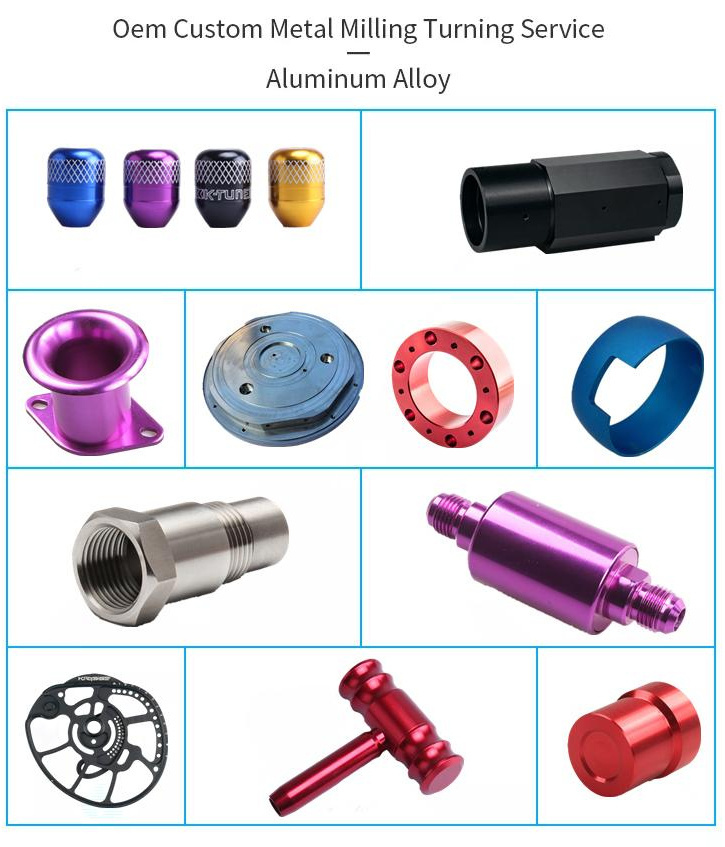 OEM Precision Customized Services CNC Aluminium Parts Spare Part