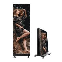 Quality Foldable P1.86 P2 P2.5 LED Poster Screen for Shop Mall Customized Remote Device for sale