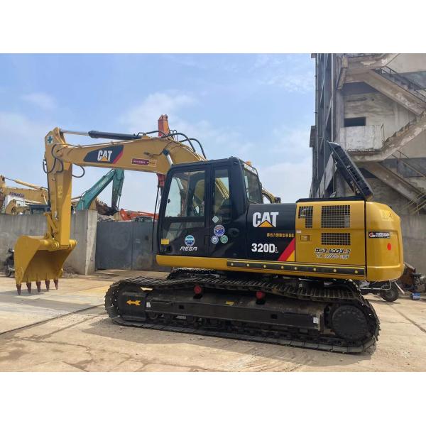 Quality Six Cylinder Original Cat 320DL Excavator With Cat C6.6 Engine for sale
