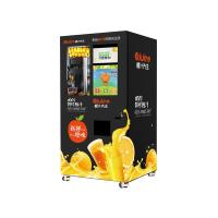 Quality Freshly Automatic Squeezed Orange Juice Vending Machine With Card Reader Big Capacity for sale