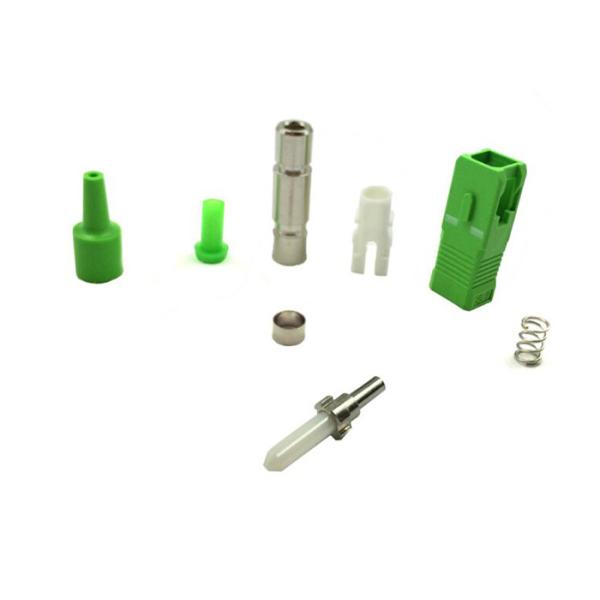 Quality SC Fiber Optic Connectors Single / Multi Mode For Patch Cord Various Color for sale