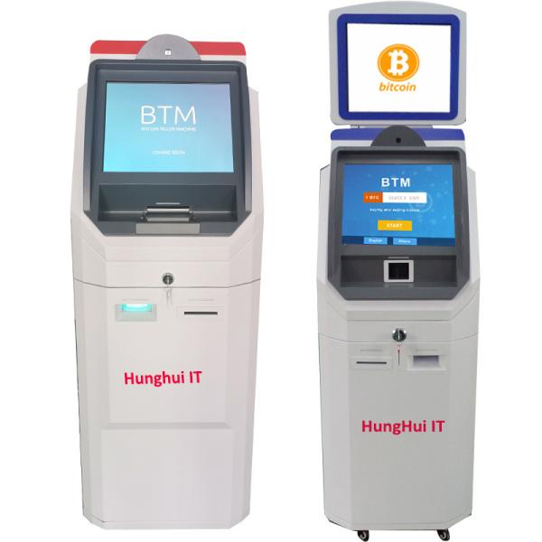 Quality Two Way Bitcoin ATM Crypto Machine With Free Software for sale