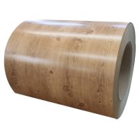 Quality Alloy 3003 H24 Wood Designed Pattern Coating Aluminum Coil 24Ga X 48Inch Prepainted Aluminum Sheet For Building Facades for sale