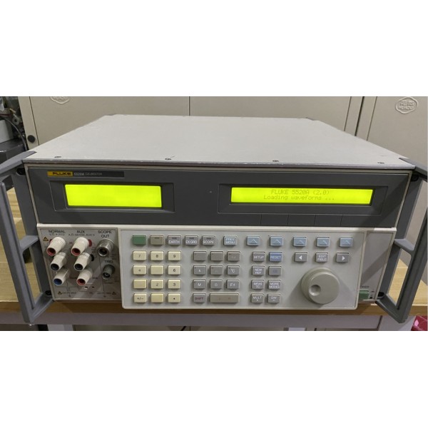 Quality Fluke 5520A Multi Product Calibrator with 600 MHz Amplitude Signals RS-232 for sale
