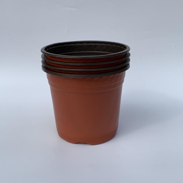 Quality Soft Thickened Edge PP 3 Gallon Plastic Flower Pots Bottom Drainage for sale