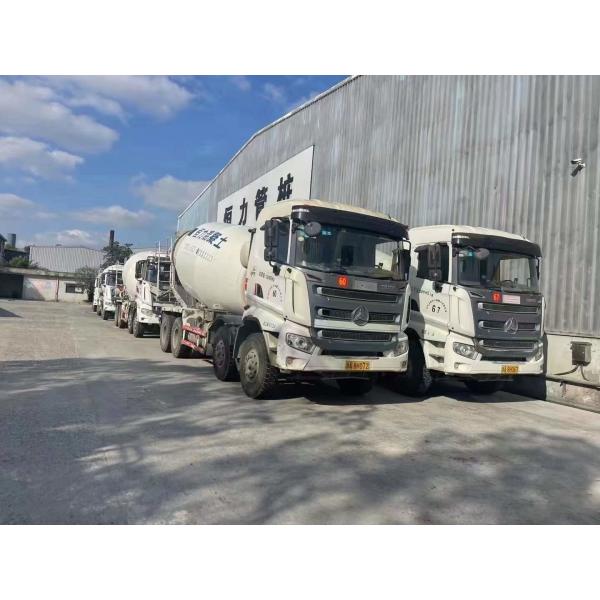 Quality Shacman SYM1312T1E Second Hand Transit Mixer Used 8*4 Chassis 14m3 16m3 for sale