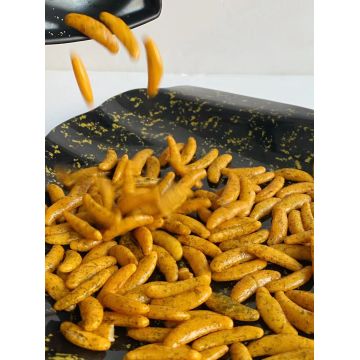 Quality Crescent Shape Japanese Rice Crackers Puffed Seaweed Rice Cracker for sale