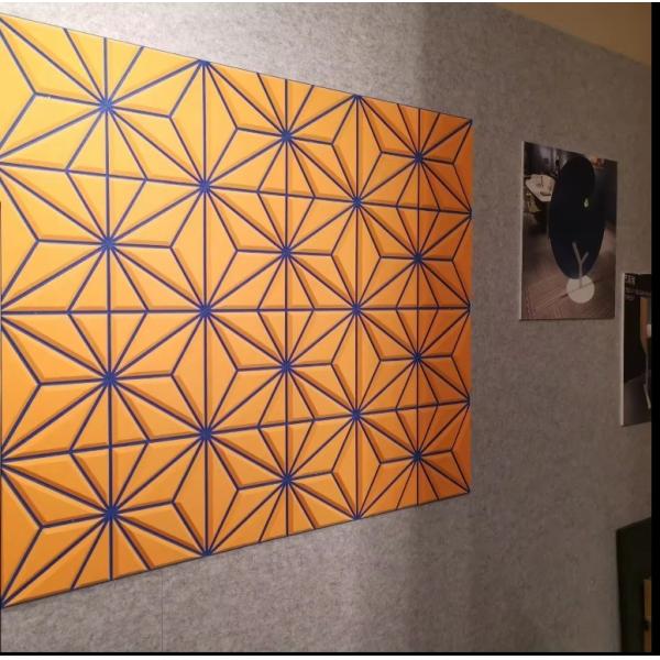 Quality 100% Felt Fiber Polyester Soundproof Acoustic Panel for Auditorium Gym for sale