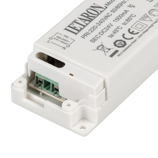 Quality 3A/1.5A Under Cabinet LED Driver 36 Watt Ouput Power With TUV-CE Certification for sale
