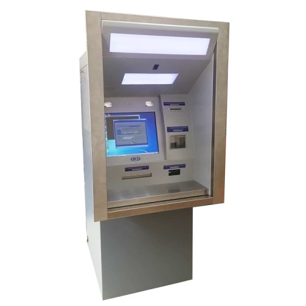 Quality Customized Software Interactive Foreign Currency Exchange Machine 19inch for sale