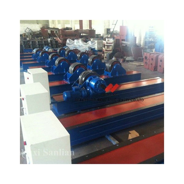 Quality Driving Idler Welding Turning Rolls 40T Welding Rotator For Boiler Industries for sale