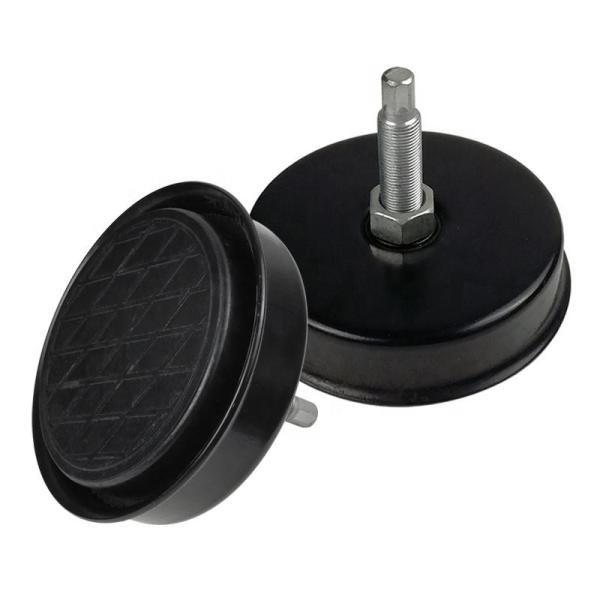 Quality Round Abrasion Resistance Rubber Feet Pads for Furniture / Equipment for sale