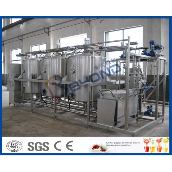 Quality Manually / Semi - Auto Small CIP Cleaning System Conjunct Type 5TPH 10TPH for sale