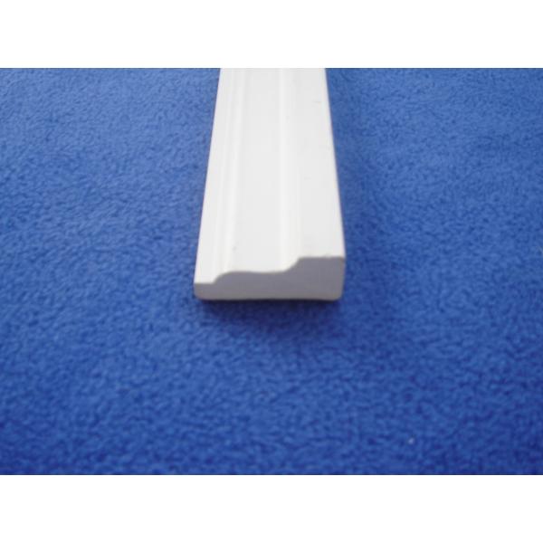 Quality Fadeproof Wood + PVC Extrusion Profiles Smooth Surface High Impact Resistant for sale