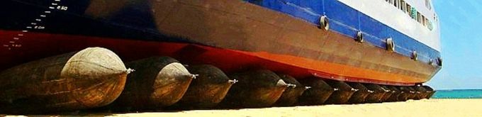 High Damping Capacity Marine Rubber Airbag Customized Design ISO9001 Approved 0