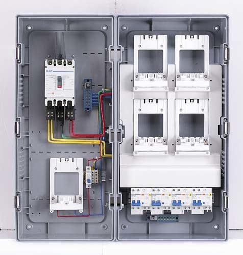 Quality Reinforced Plastic Polycarbonate Meter Box , Electrical Polycarbonate Enclosure for sale