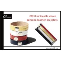 Quality Popular leather bracelet jewerly fashion bracelet , OEM leather band for sale